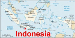 MAPA DE INDONESIA - MOCHILEROS VIAJEROS